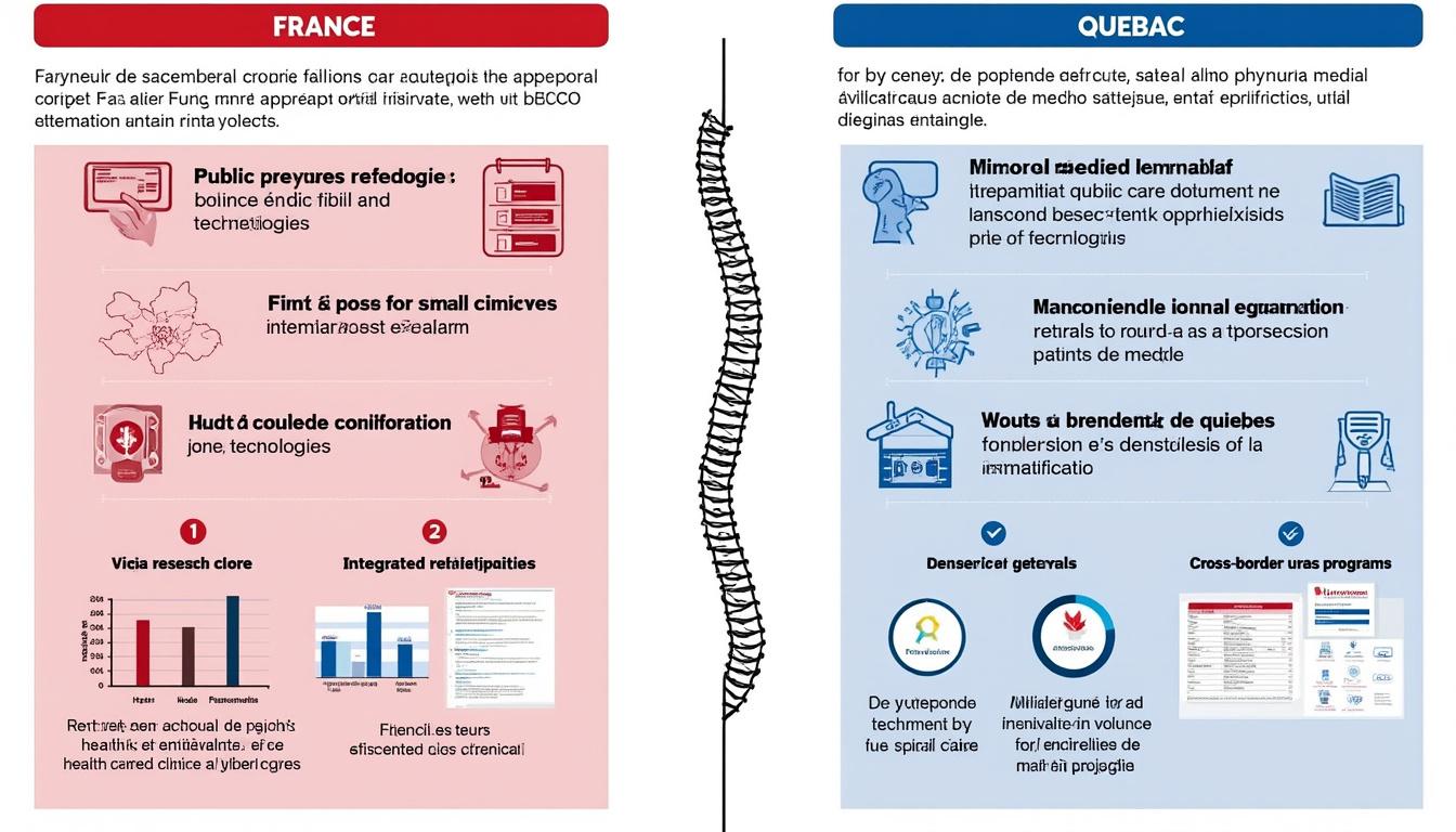 Spinal Care Showdown 🇫🇷🤝🇨🇦: France vs Québec Insights 🦴